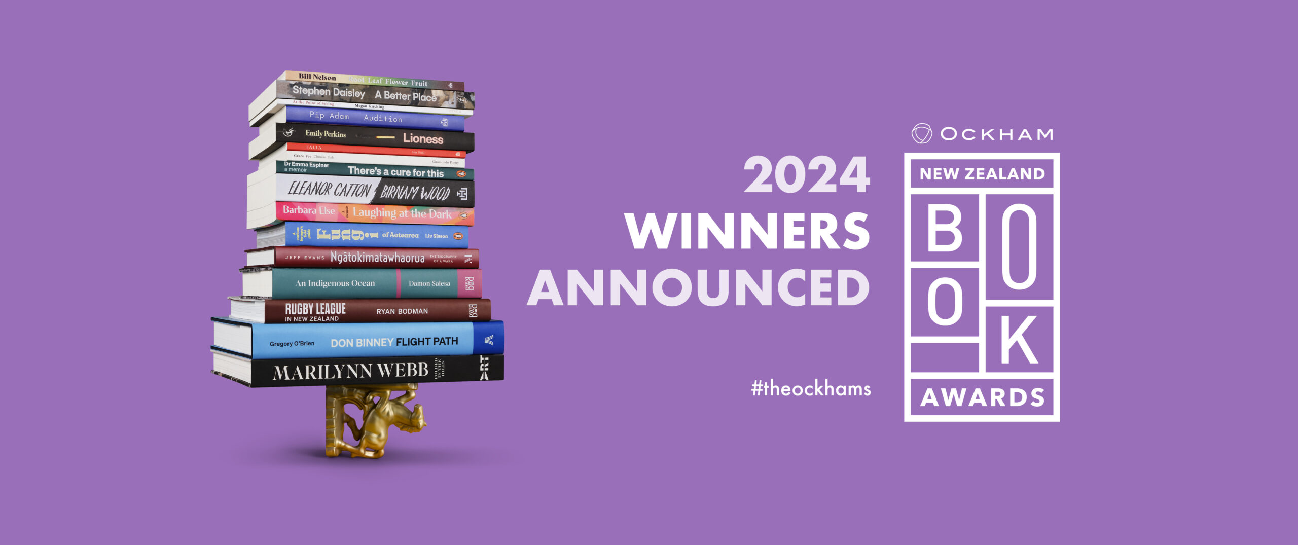 Ockham New Zealand Book Awards 2024 Winners’ Announcement - Publishers ...